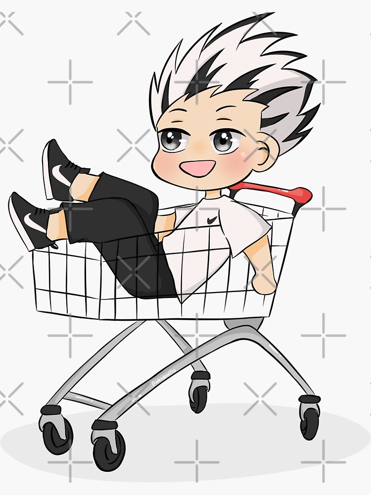 "Bokuto" Sticker for Sale by khushimali | Redbubble