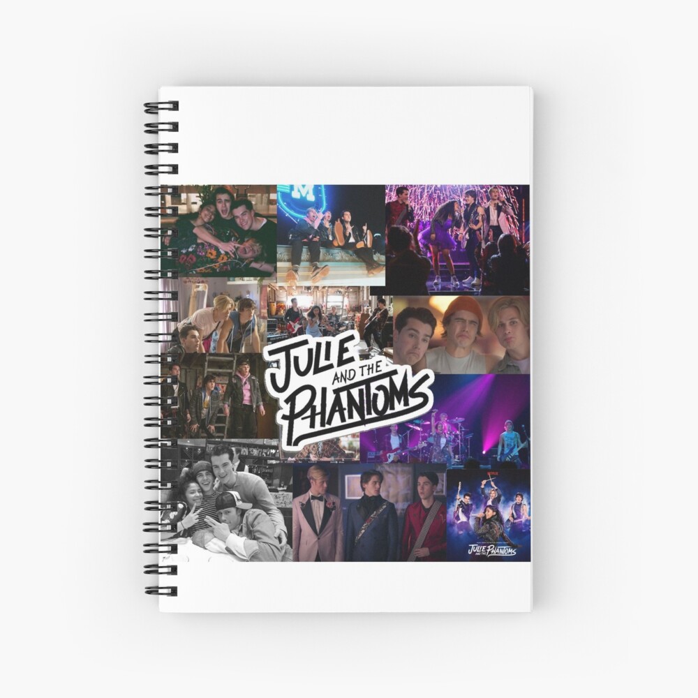 "Julie and the Phantoms Band Collage " Spiral Notebook for Sale by ...