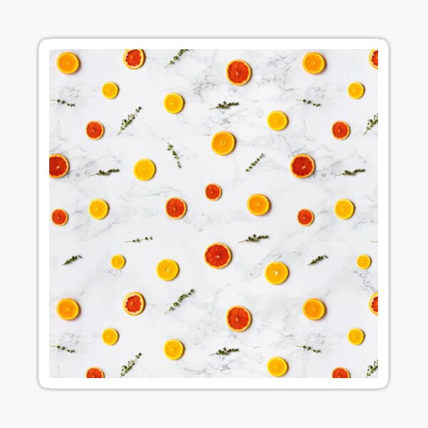 "Orange - Grapefruit" Sticker for Sale by SergeyDemeshkin | Redbubble