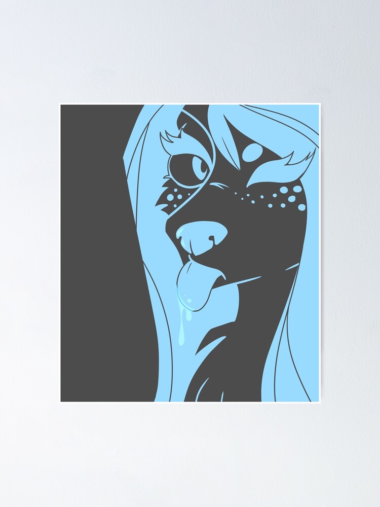 "Furry" Poster for Sale by JekyllDraws | Redbubble