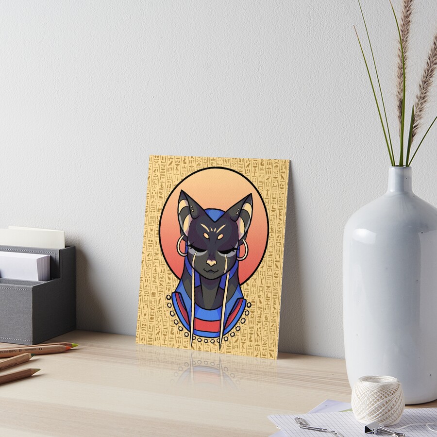 "Bastet" Art Board Print by JekyllDraws | Redbubble