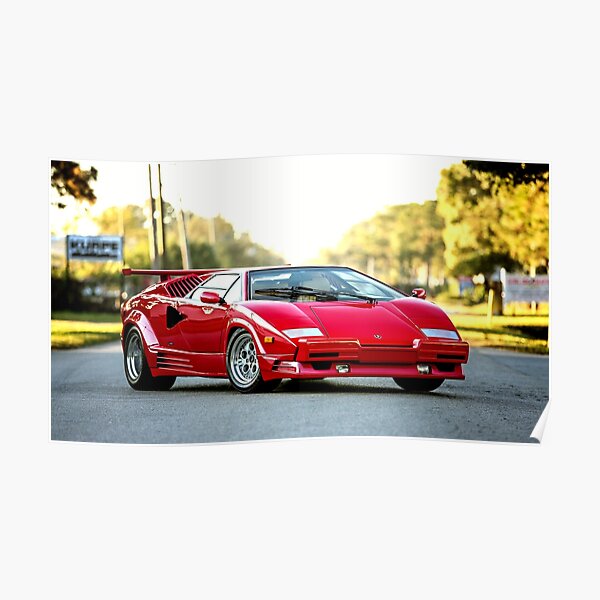 Countach Posters | Redbubble