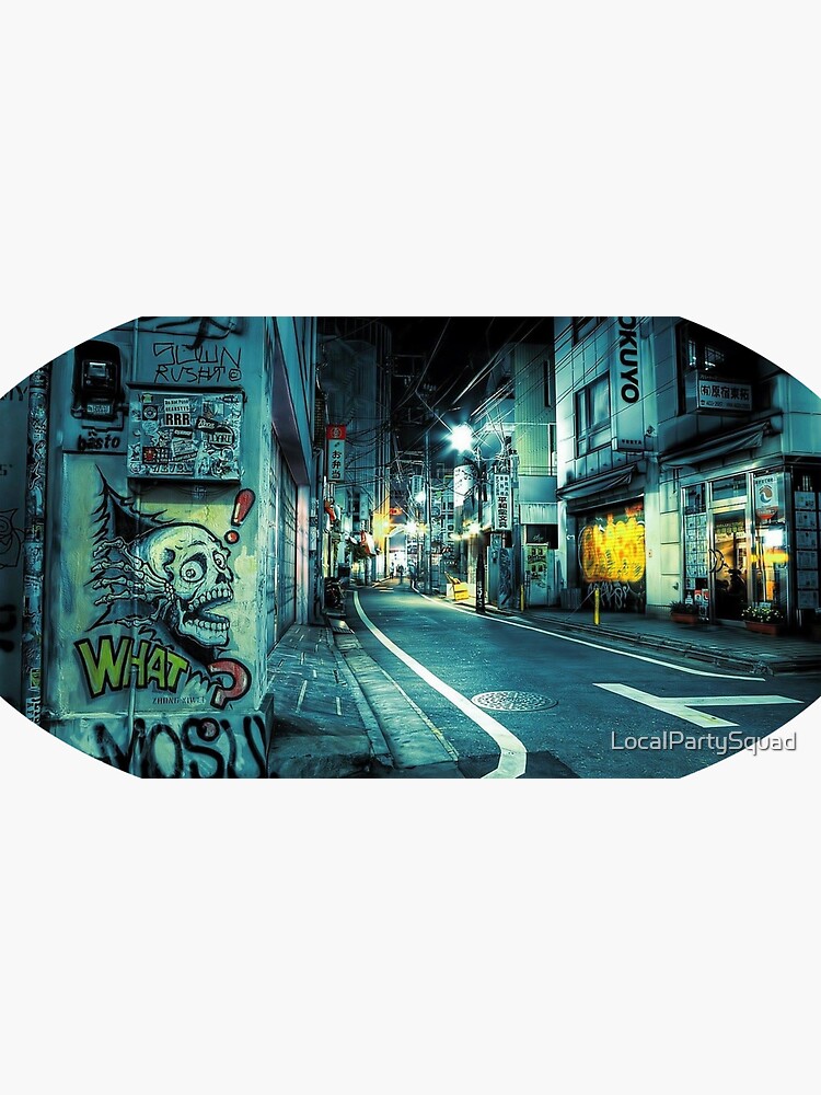 "Ghetto Street" Sticker by LocalPartySquad | Redbubble
