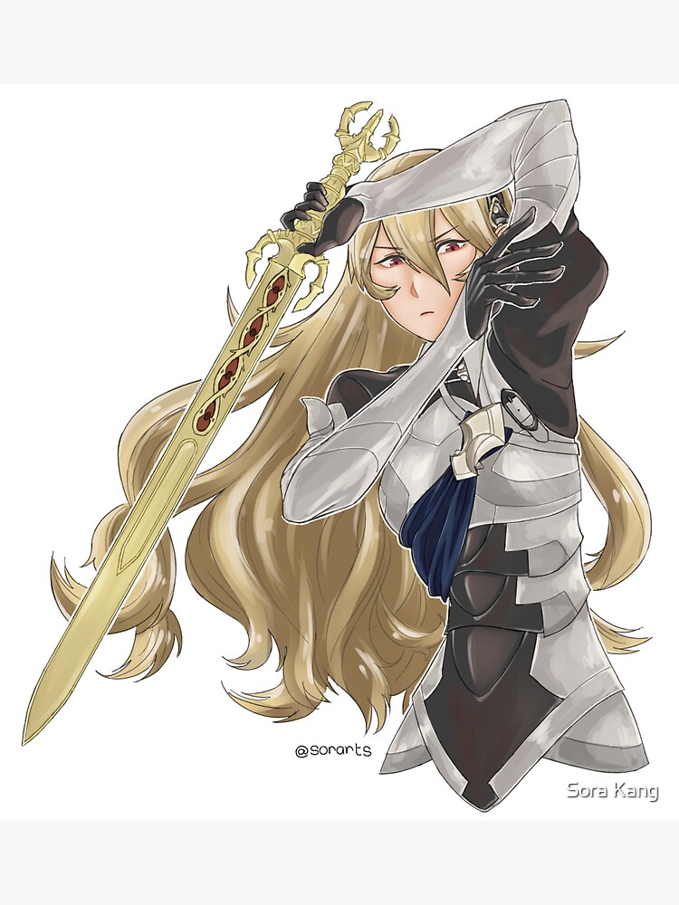 "Fire Emblem: Fates Female Corrin/Kamui" Sticker for Sale by saffronity ...