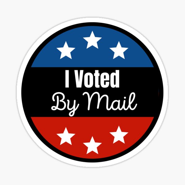 I Voted By Mail Last Week Tonight Stickers | Redbubble