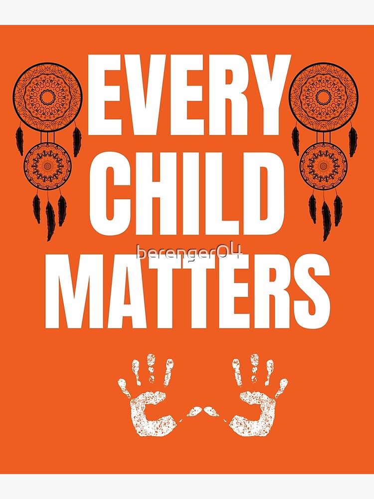 "Orange Shirt Day Residential Schools -Youth/Adult -Every Child Matters ...