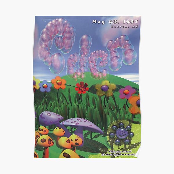 "Y2K EDEN RAVE FLYER" Poster for Sale by Glossypop | Redbubble