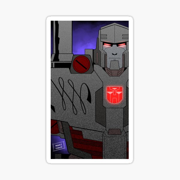 "IDW Megatron" Sticker for Sale by kusachan15 | Redbubble