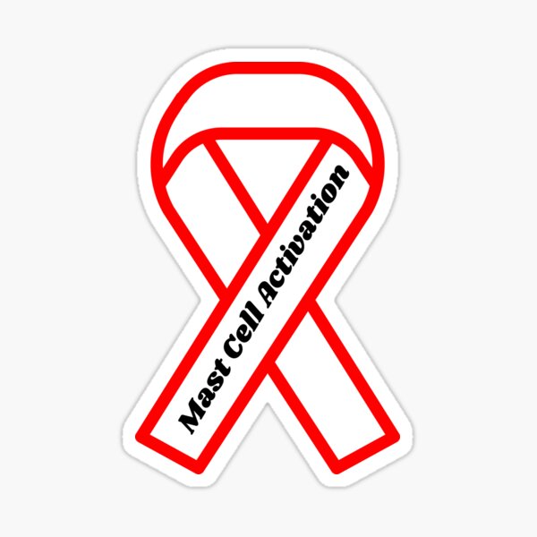 "Mast cell activation" Sticker for Sale by elkajiwi | Redbubble