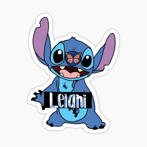 "Leiani stitch " Sticker for Sale by ArtbyAnkitha | Redbubble