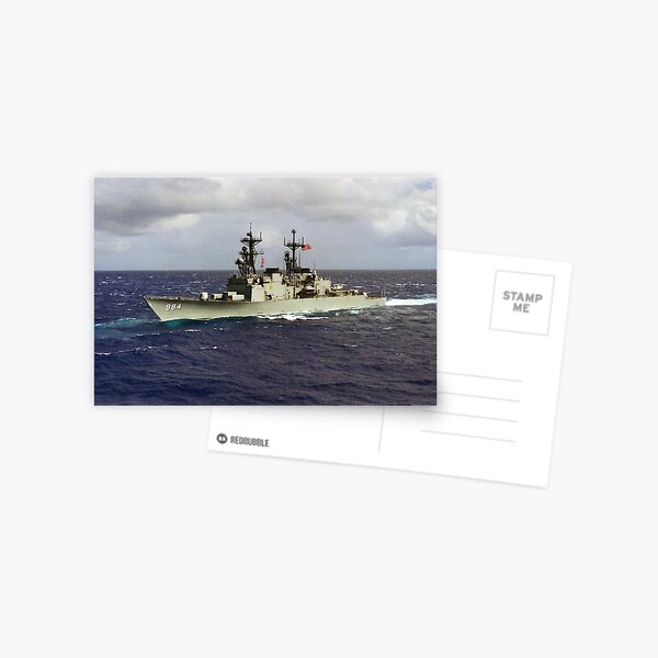 "USS LEFTWICH (DD-984) SHIP'S STORE" Postcard for Sale by militarygifts ...