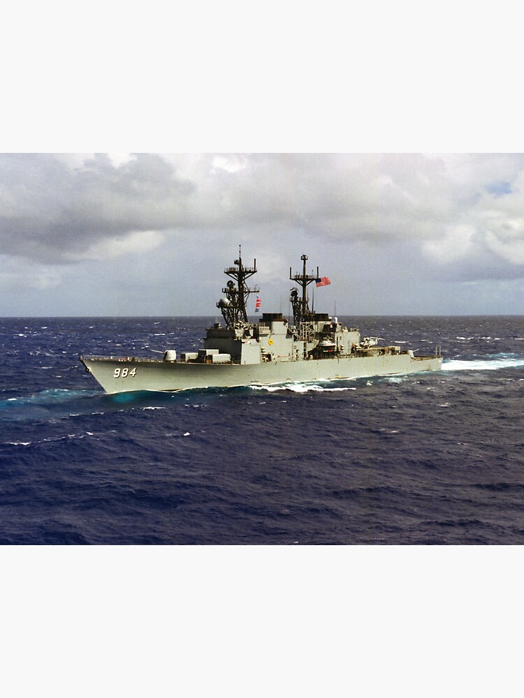 "USS LEFTWICH (DD-984) SHIP'S STORE" Sticker for Sale by militarygifts ...