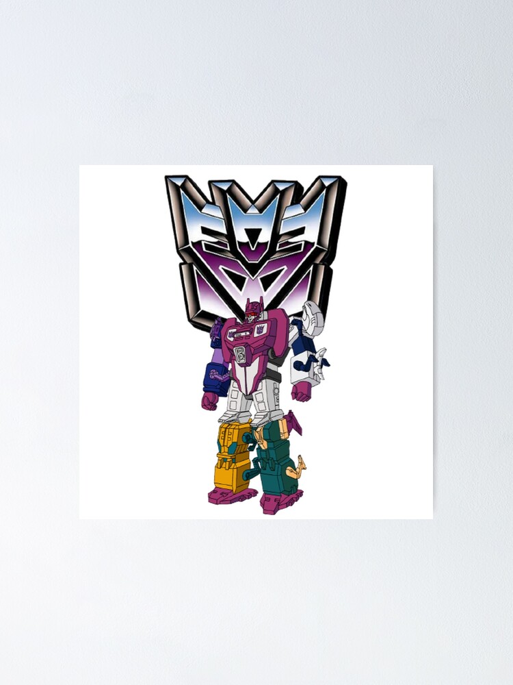 "Terrorcons G1 Transformers Decepticons Abominus" Poster by Alastair42 ...