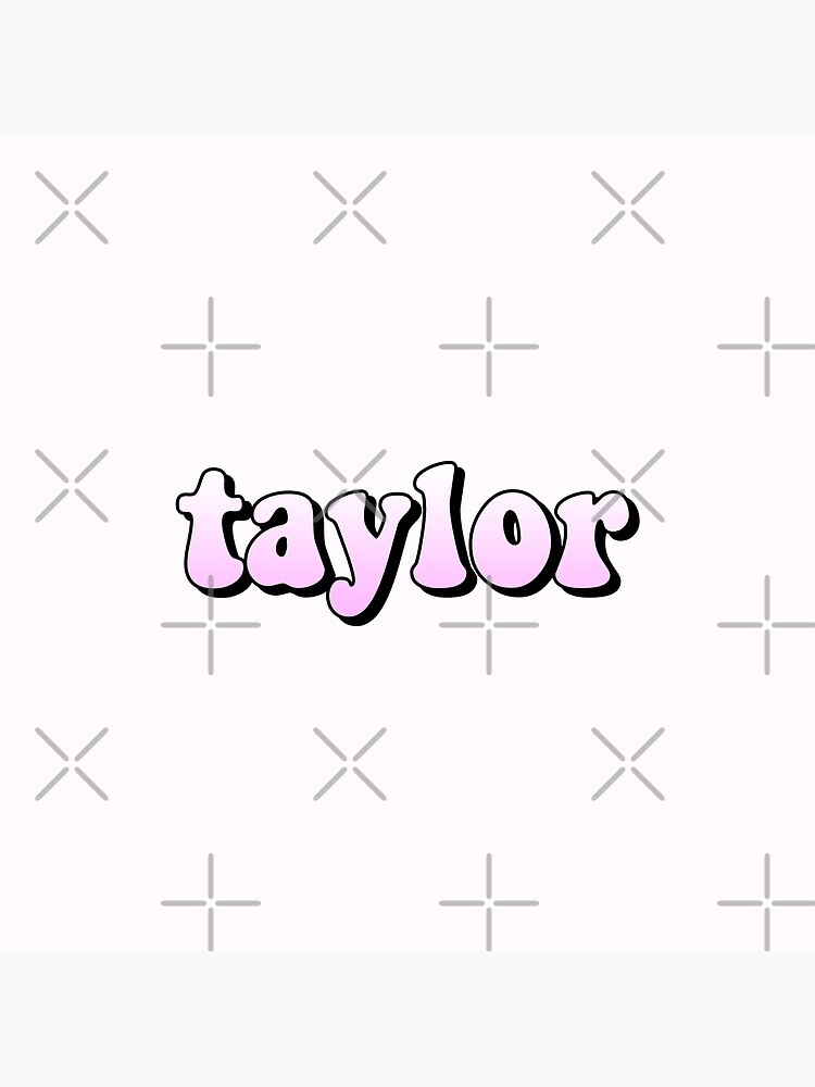 "aesthetic pastel pink gradient taylor name" Poster by STAR10008 ...