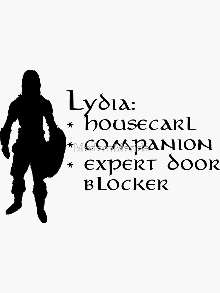 "Lydia" Sticker for Sale by ModernMerida | Redbubble