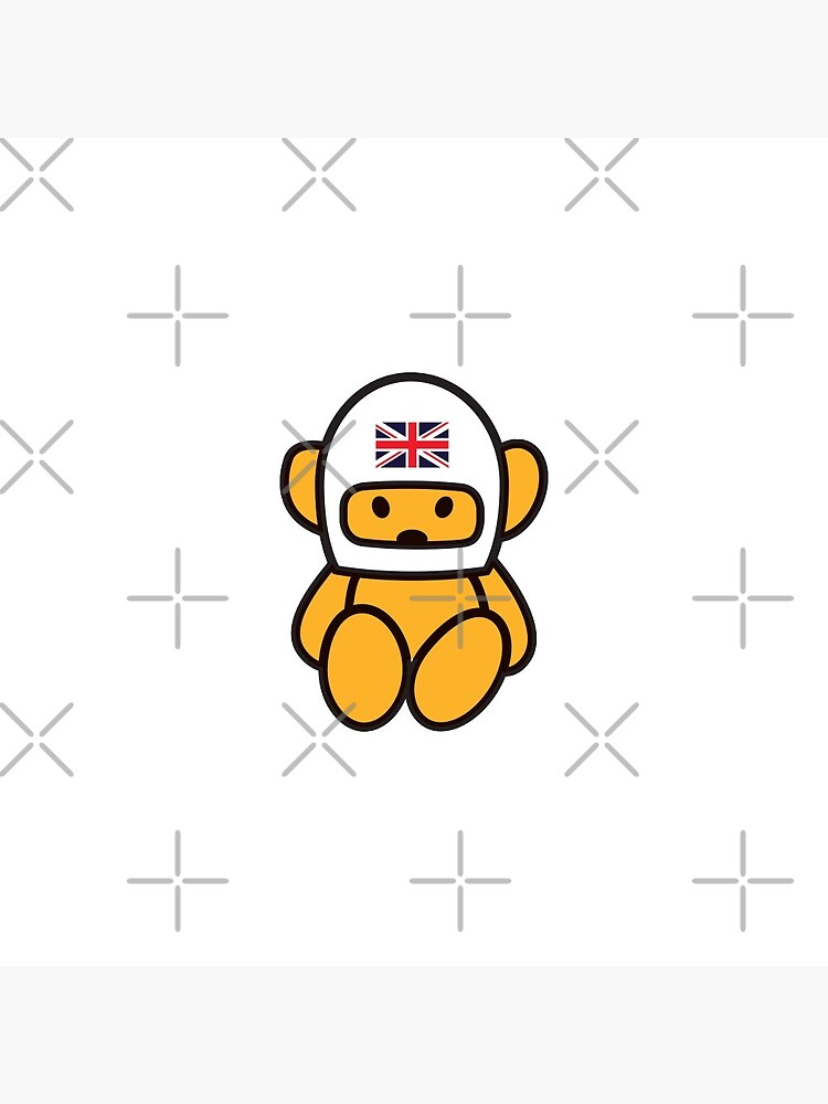 "1975 Hesketh Racing Grand Prix team Teddy Bear emblem" Pin for Sale by ...