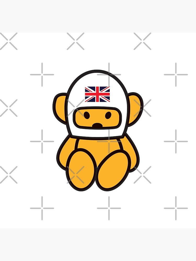 "1975 Hesketh Racing Grand Prix team Teddy Bear emblem" Metal Print by ...