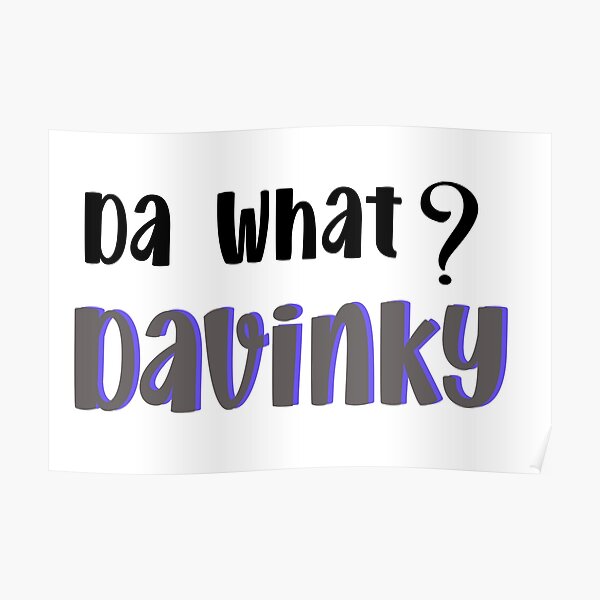 "Da vinky ? brothers " Poster for Sale by Monbo | Redbubble