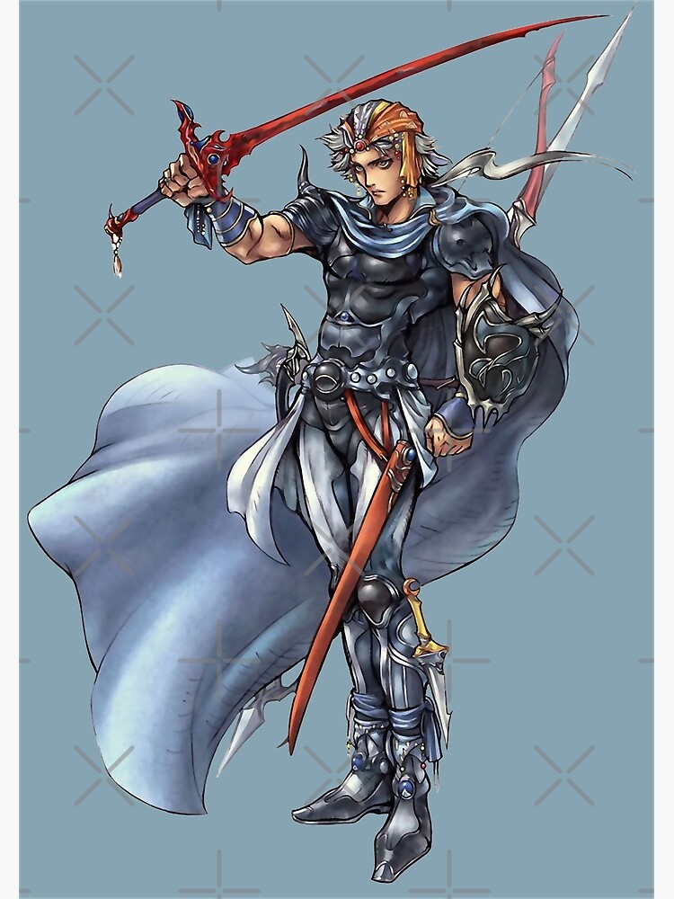 "Firion - Final Fantasy II" Poster by SuperBoris | Redbubble