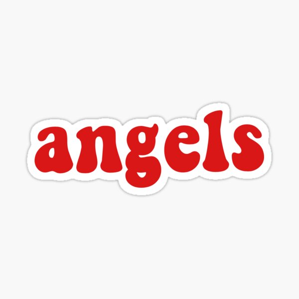 "Angels" Sticker for Sale by pags18 | Redbubble