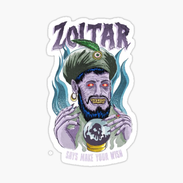 "zoltar" Sticker for Sale by donramos | Redbubble