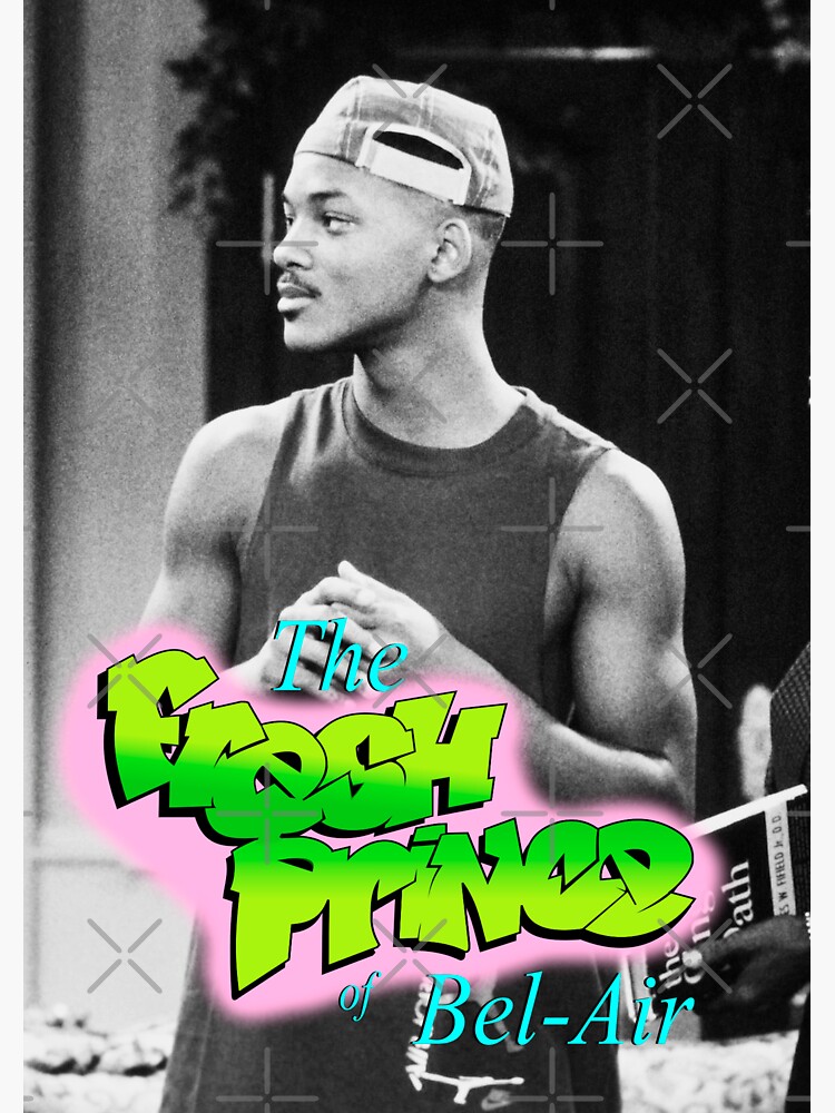 "The Fresh Prince of Bel-Air" Sticker for Sale by GOLDENSUPREME | Redbubble
