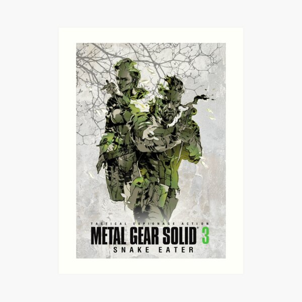 "Metal Gear Solid 3 poster" Art Print for Sale by PFCpatrickC | Redbubble