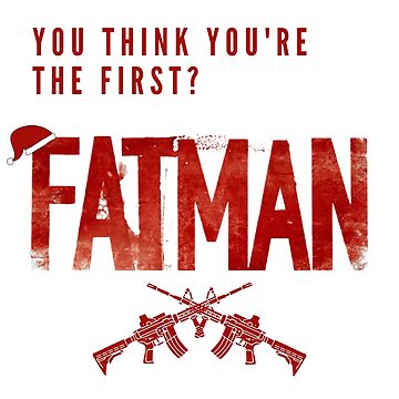 "FATMAN Next Santa Claus Christmas Holiday Movie" Poster for Sale by ...