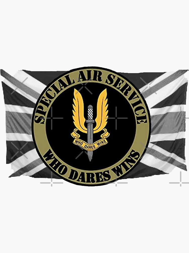 "Special Air Service SAS BRITISH" Sticker for Sale by coffeecountyjim ...