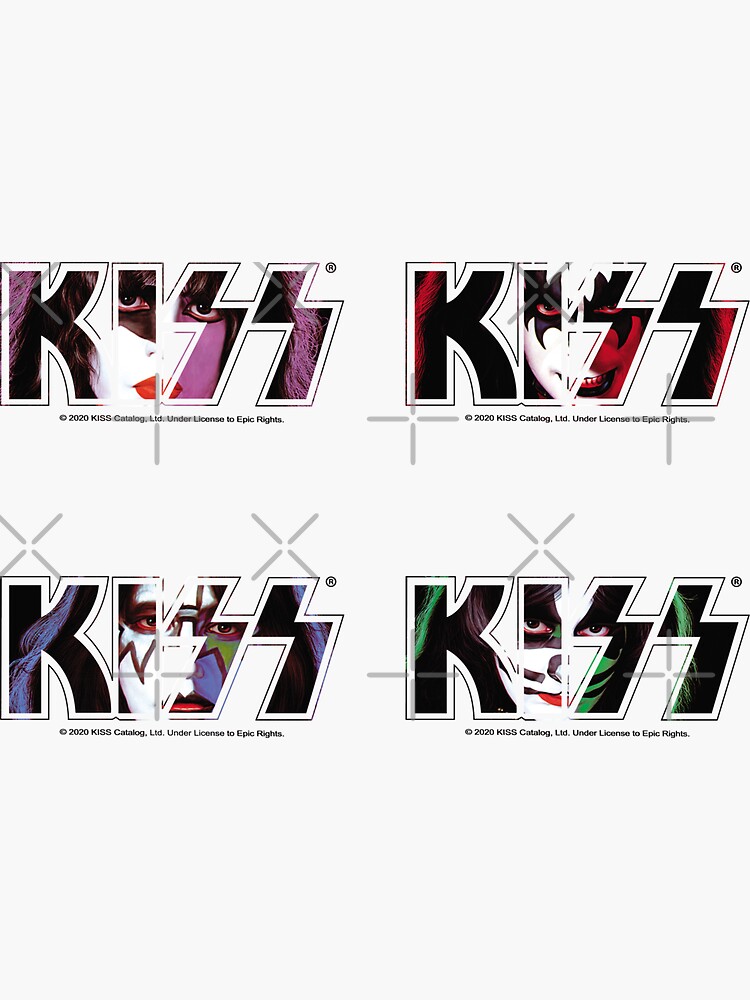 "KISS Sticker Pack" Sticker for Sale by JulianoZn97 | Redbubble