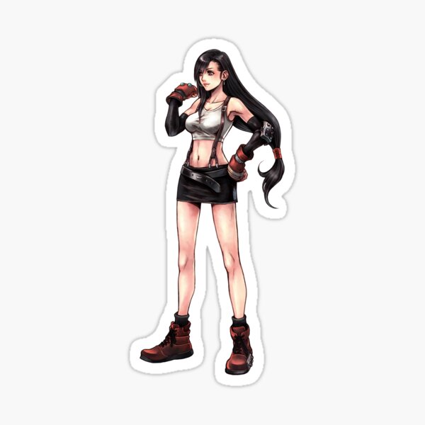 "Tifa Lockhart - Final Fantasy VII" Sticker for Sale by SuperBoris ...