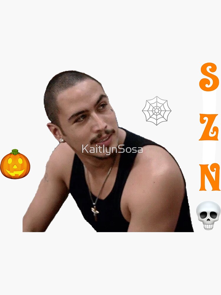 " Spooky On My Block" Sticker for Sale by KaitlynSosa | Redbubble