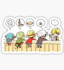 One Piece Anime Stickers | Redbubble