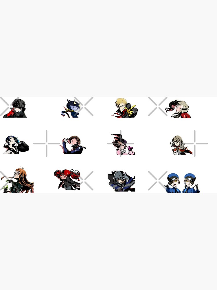 Lámina fotográfica «Persona 5 Royal - Conjunto de sprites de ataque ...