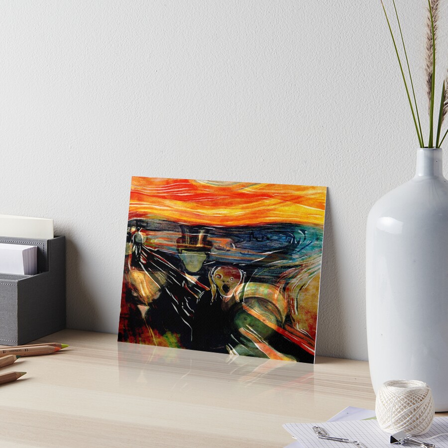 ""Anxiety" and "the Scream" - Edvard Munch’s Eerie and Mysterious ...