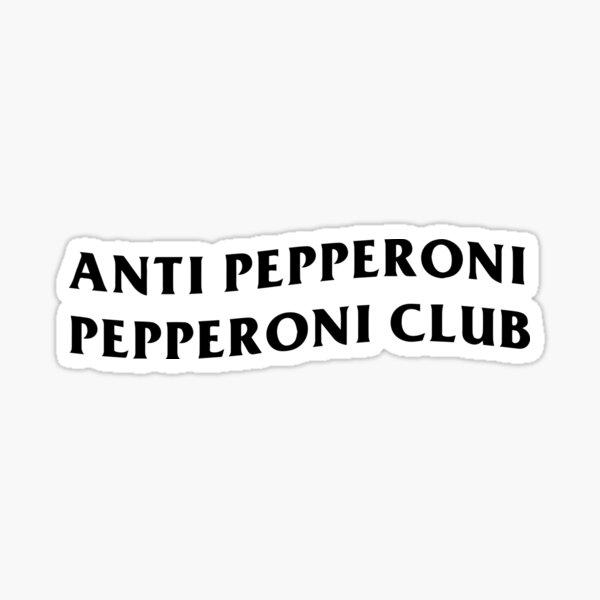 "pepperoni" Sticker for Sale by HemiJDM | Redbubble