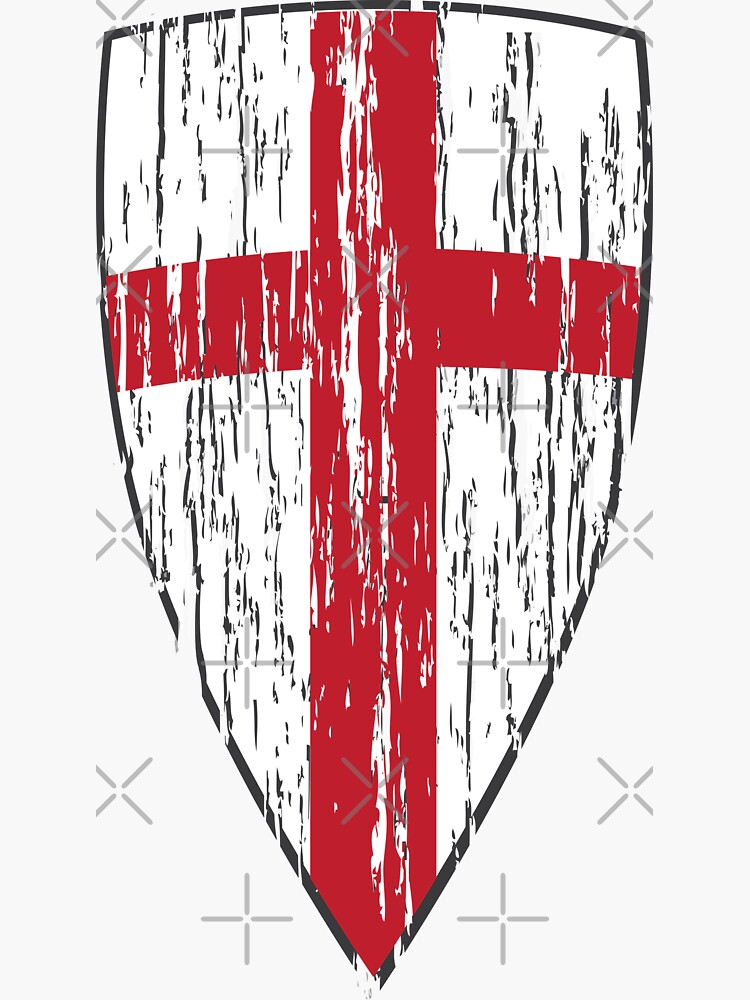 "Crusader Knights Templar Cross" Sticker for Sale by quark | Redbubble