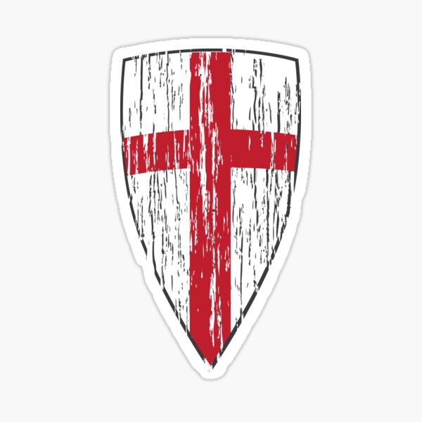 "Crusader Knights Templar Cross" Sticker for Sale by quark | Redbubble