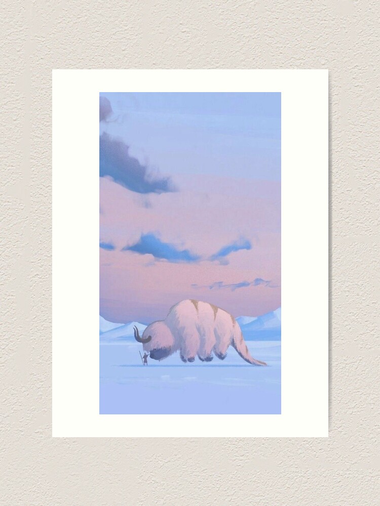 "Avatar & Appa" Art Print by Witherxx | Redbubble