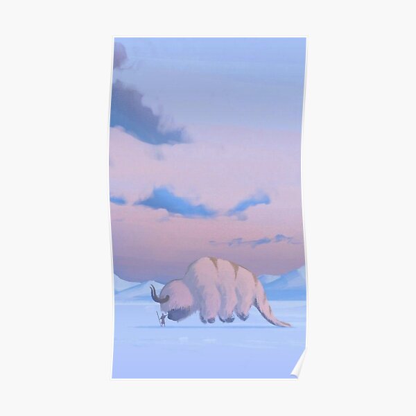 "Avatar & Appa" Poster for Sale by Witherxx | Redbubble