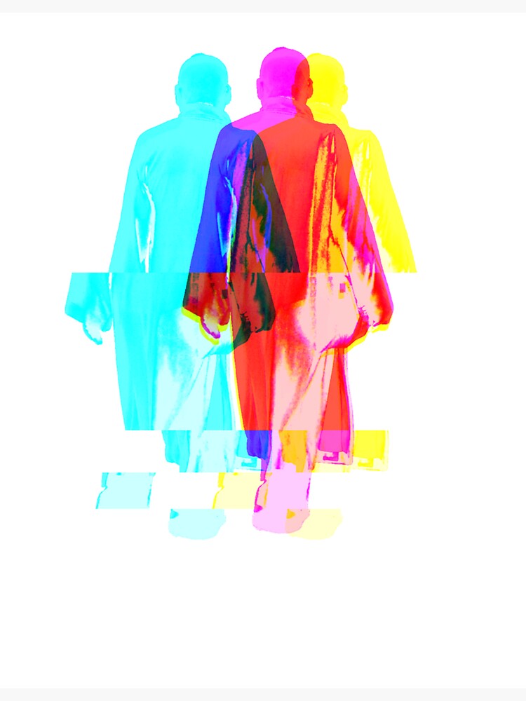 "Man walking " Sticker by splashdot | Redbubble