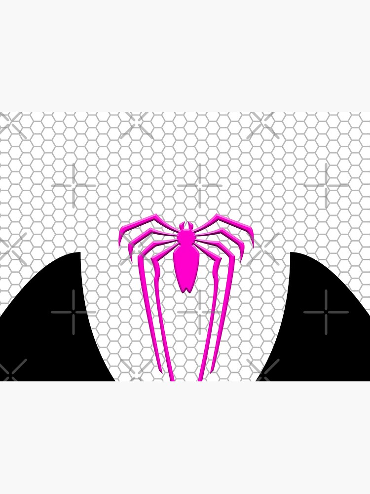 "GWEN Amazing Hero (Geek Nerdy Black Red Blue Web Comics style)" Mask ...