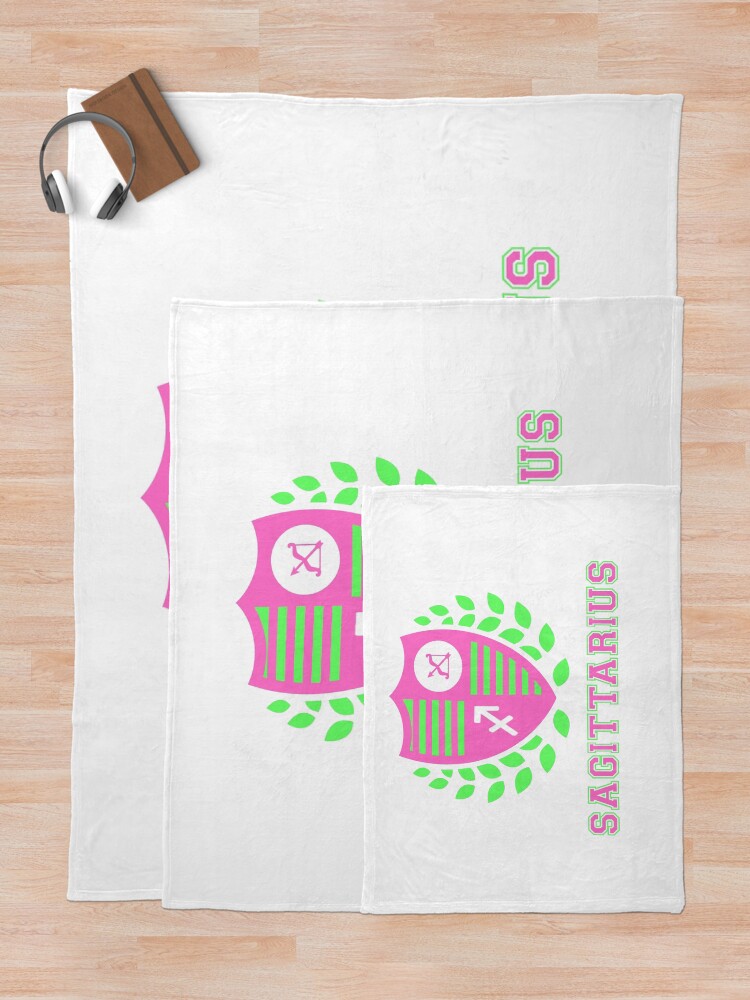 "Sagittarius-preppy zodiac sign-pink and green astrology-star sign-moon ...