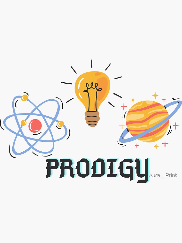 "Prodigy" Sticker by aura2021 | Redbubble