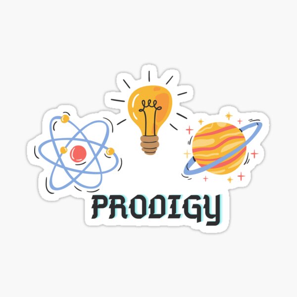 "Prodigy" Sticker by aura2021 | Redbubble