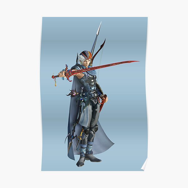 "Firion (Dissidia NT) - Final Fantasy II" Poster by SuperBoris | Redbubble