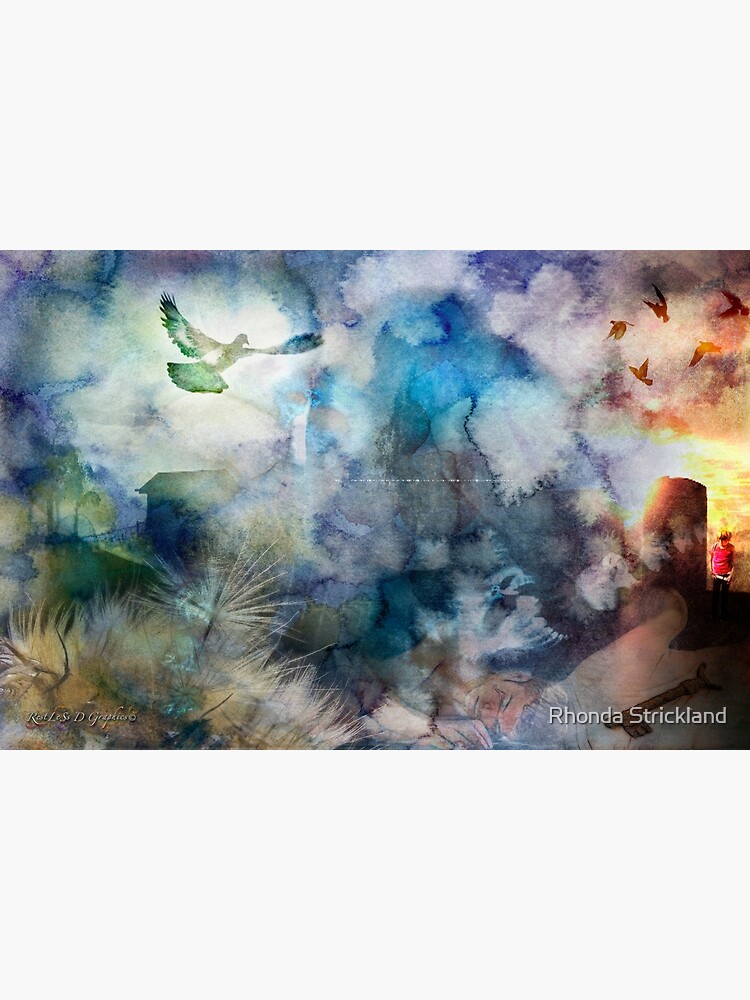 "Can't Find My Way Home (image, poem & music)" Art Print by restlessd ...