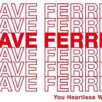 "Save Ferris " Sticker for Sale by karlschmarl | Redbubble