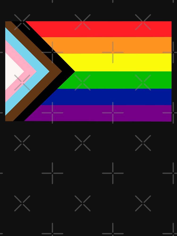 "Progress Pride Flag" T-shirt for Sale by NYXFN | Redbubble | pride t ...