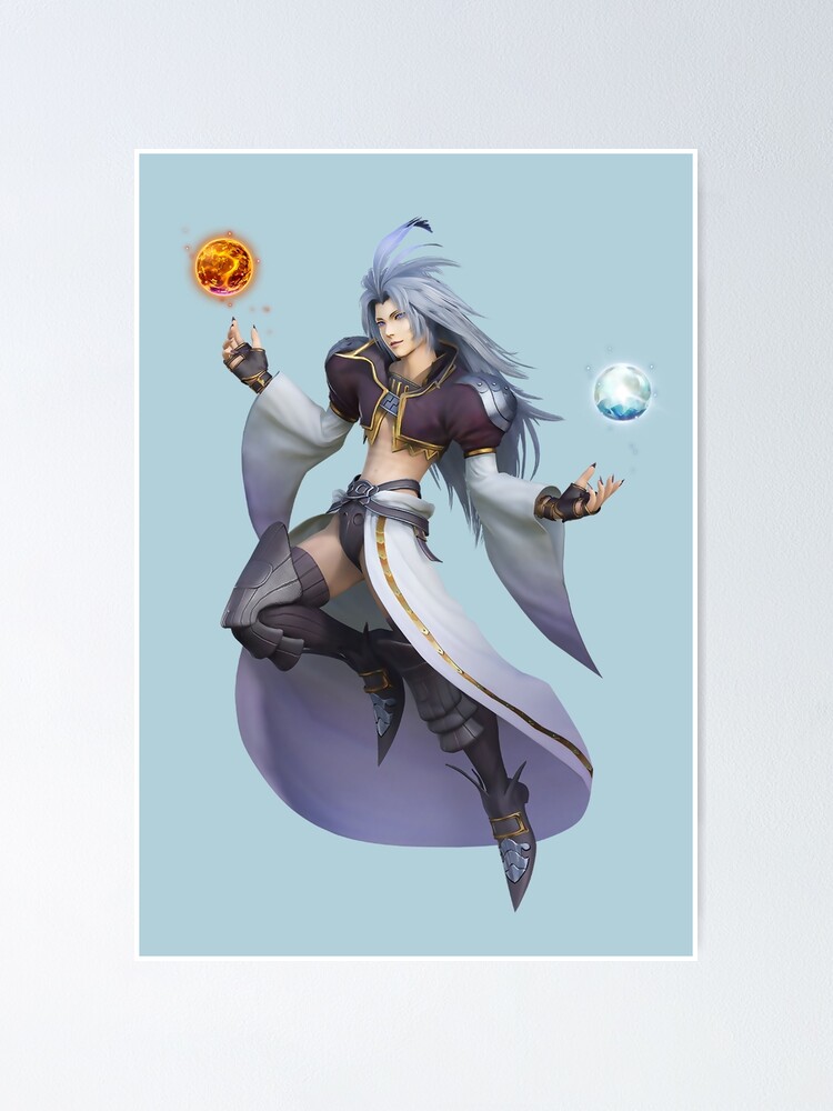 "Kuja (Dissidia NT) - Final Fantasy IX" Poster for Sale by SuperBoris ...